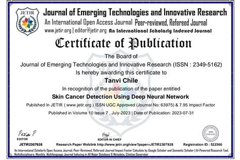 Tanvi Chile On Linkedin Greeting Everyone I Am Extremely Delighted To Share That My First…