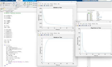 Hey Guys I Wrote A Simple Program To Simulate Reentry That Uses Drag