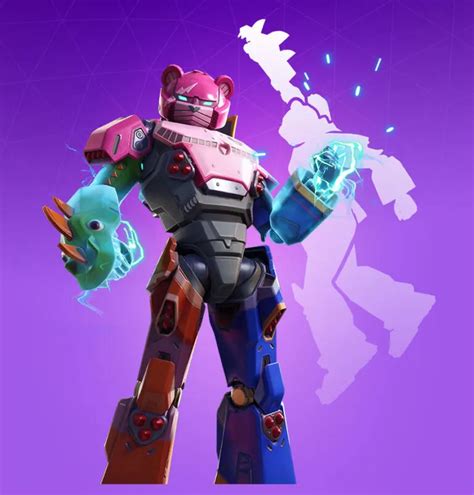 Fortnite Mecha Team Leader Skin Character PNG Images Pro Game Guides