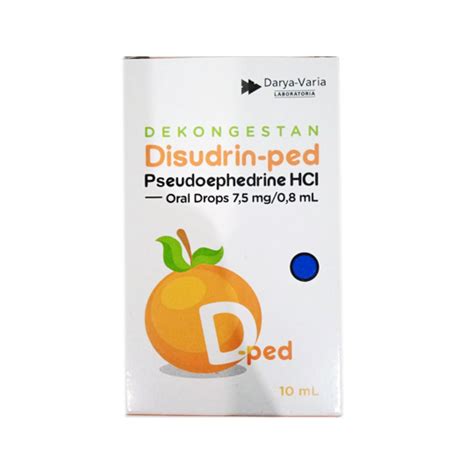 Disudrin Ped Oral Drops 10 Ml Kegunaan Efek Samping Dosis Dan Aturan Pakai Halodoc
