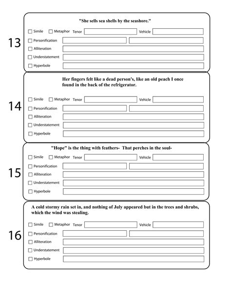 Practice Figrative Language Pdf