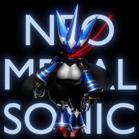Neo Metal Sonic Vrchat By Lusterblaze