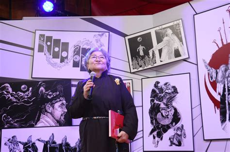 Монголын анхны график романы нээлт боллоо ТАС МН