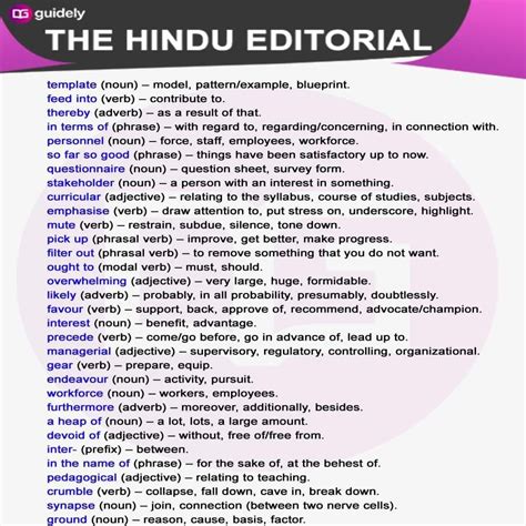 guidely the hindu editorial words guidely english facebook