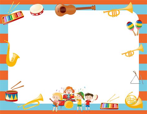 Free Music Border Free Printable Templates