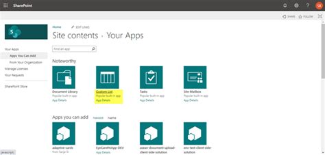 How To Create A List In SharePoint