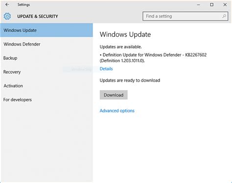 Enable Or Disable Windows Update Automatic Updates In Windows 10 Page