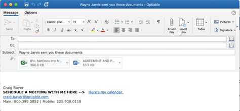Using Outlook For Mac With Netdocuments Optiable