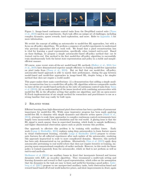 Improving Sample Efficiency In Model Free Reinforcement Learning From Images Deepai