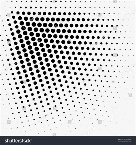 Abstract Dotted Vector Background Halftone Effect Stock Vector Royalty Free