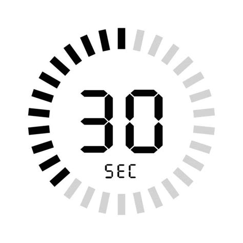 The 30 Seconds Icon Digital Clock And Watch Timer 49 Off