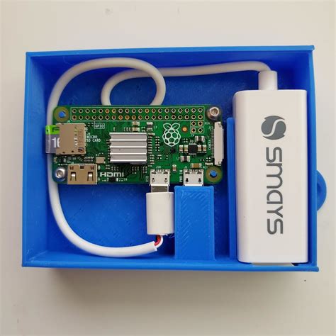 Simple Raspberry Pi Zero Case Ethernet Adapter By Babejc Download Free STL Model