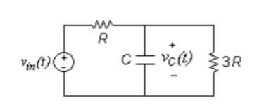 Solved The Source Is Given By Vin T Vsu T Find Vc Chegg Com