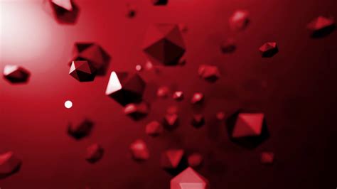 Geometric Molecules Move In Rotating Flow Stock Motion Graphics Sbv