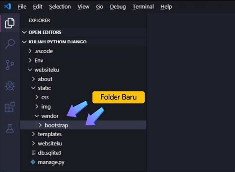 Integrasi Bootstrap Django Contoh Aplikasi