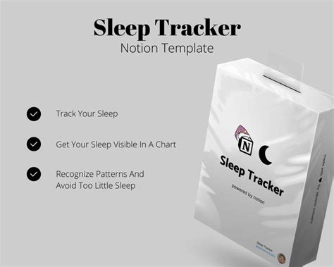 Sleep Tracker Template Ready To Use All In One Digital Download Notion Template Etsy