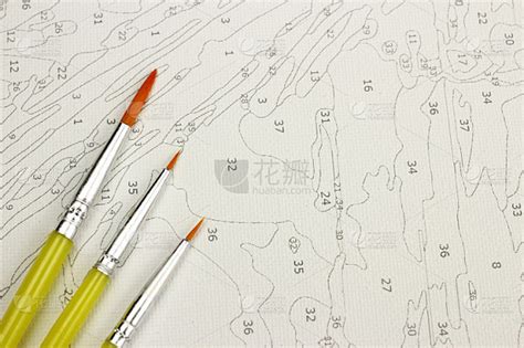 用数字、拷贝空间绘制图片的画笔