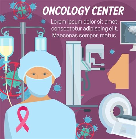 Premium Vector Cancer Diagnostic And Treatment Oncology Medicine