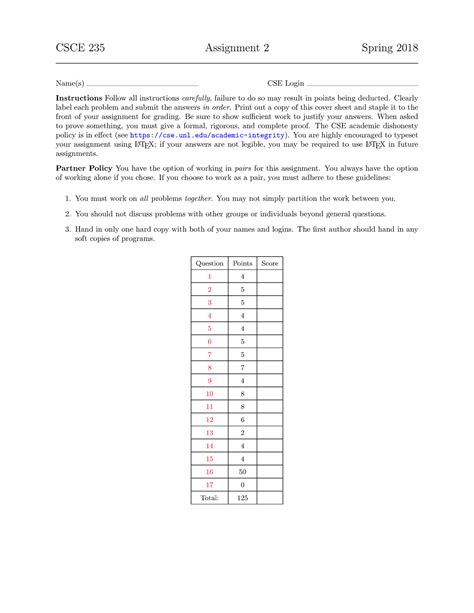 Assignment 02 Quantified Logic Set Theory Csce 235 Assignment 2