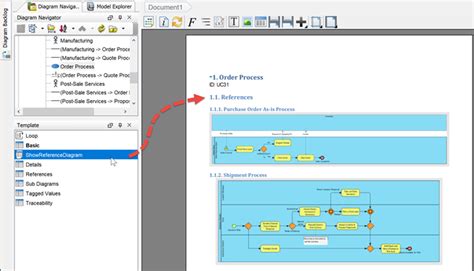 How To Printout Reference Diagram For Model Element Visual Paradigm Know How