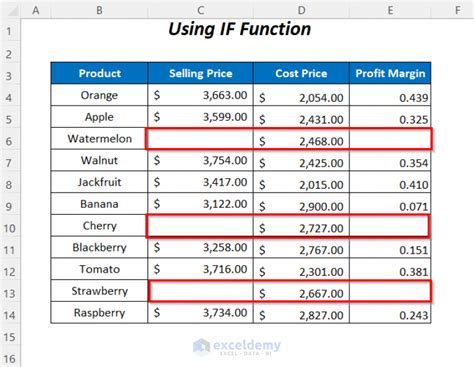 How To Ignore Blank Cells In Range In Excel 8 Ways Exceldemy