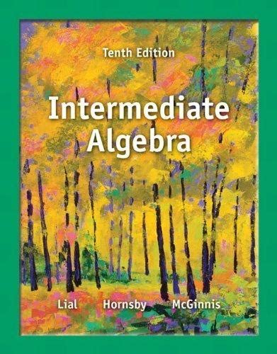 Intermediate Algebra Books A La Carte Edition Plus Mymathlab Access