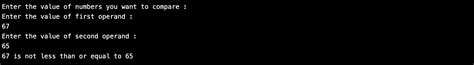 Relational Operators In C Naukri Code