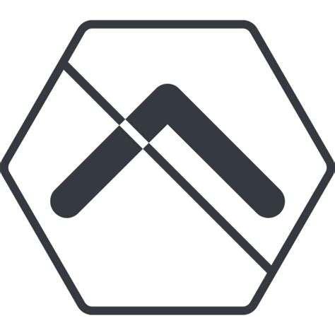 chevron solid icon by friconix fi htpuxl chevron solid thin line up hexagon arrow direction