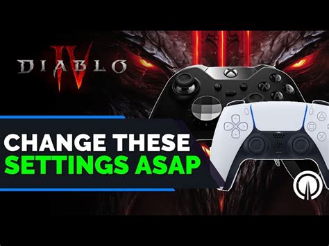 Diablo 4 Best Controller Settings For Pc Ps5 And Xbox