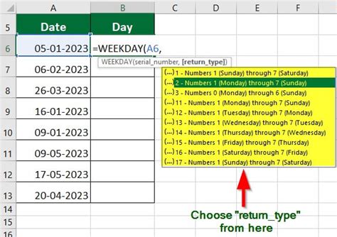 Excel Formula For Weekday How It Works Step By Step Guide Excel Formula For Weekday How It Works Step By Step Guide