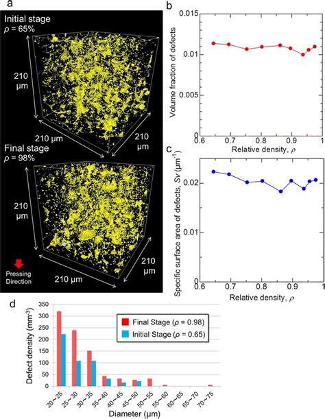 Evolution Of Defects During Sintering A 3d View Of Defects Observed