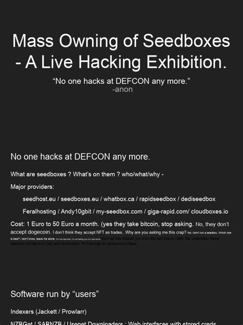 anon mass owning of seedboxes a live hacking exhibition pdf file transfer protocol