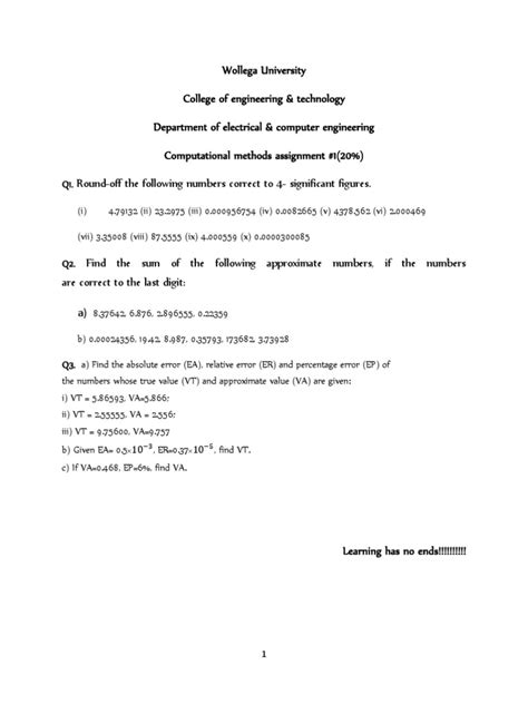 Computational Assignment1 Pdf