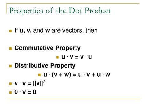Ppt Dot Product Powerpoint Presentation Free Download Id5554622