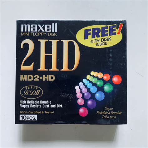 Vintage Mini Floppy Disk Computers Tech Parts Accessories Networking On Carousell