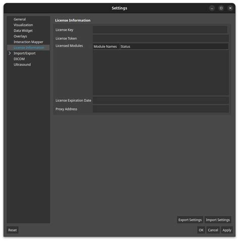 Global Settings — Imfusion Suite Documentation