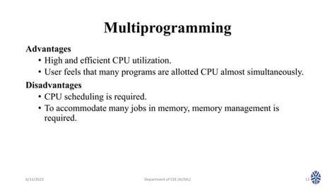 Cs403 Operating System Lec 7 Os Propertiespptx Operating Systems Computer Software And