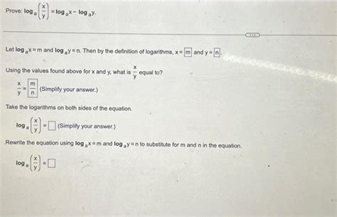 Solved If X Logb And Y Logb Express Logb In Terms Of X Chegg Com