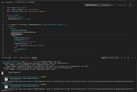 Cannot Use Modal React Native In Modalcomponent Of Overlay · Issue 2554 · React Native Elements