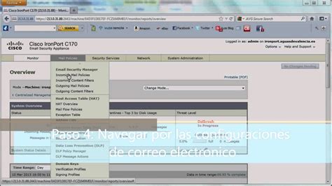 Howto Configure Ironport Cisco Youtube