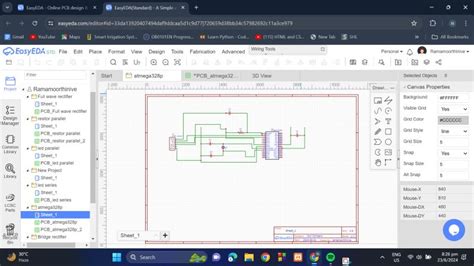 Nivetha Ramamoorthi On Linkedin Pcbdesign Easyeda Atmega328p Embeddedsystems Electronics
