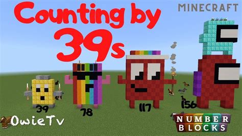 Counting By 39s Numberblocks Minecraft Song Learn To Count By 39s