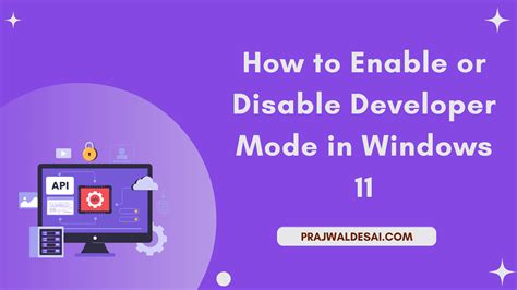 Enable Or Disable Developer Mode In Windows 11