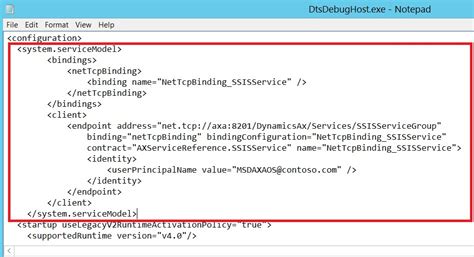 calling ax 2012 business logic from ssis using a script task and custom web service microsoft