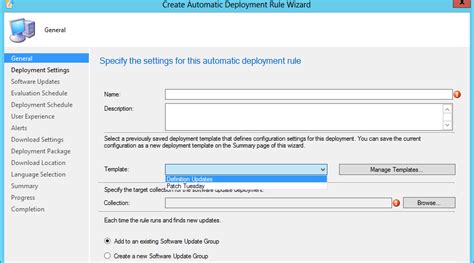 software update adr templates in configmgr 2012 sp1 ccmexec