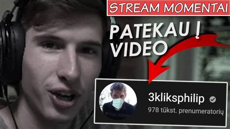 Reakcija Į 3kliksphilip Video 1mln Subs Cs Go [stream Momentai] Youtube