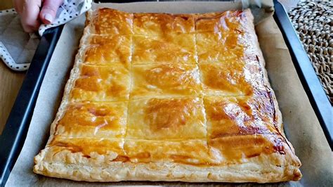 Баница👌с бутер тесто Youtube