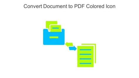 PDF To Powerpoint Icon PowerPoint Presentation And Slides PPT Slide SlideTeam