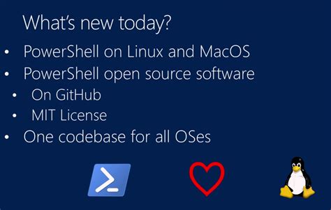 Powershell 10th Anniversary Open Source Running On Linux And Mac Os