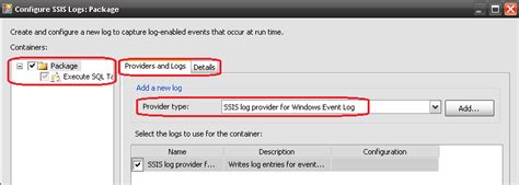 Logging And Alerting For Ssis Package Execution Bicortex